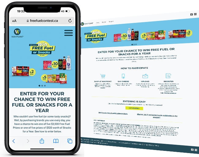 Sweepstakes Program to Drive Visits, Sales and Engagement for Waypoint